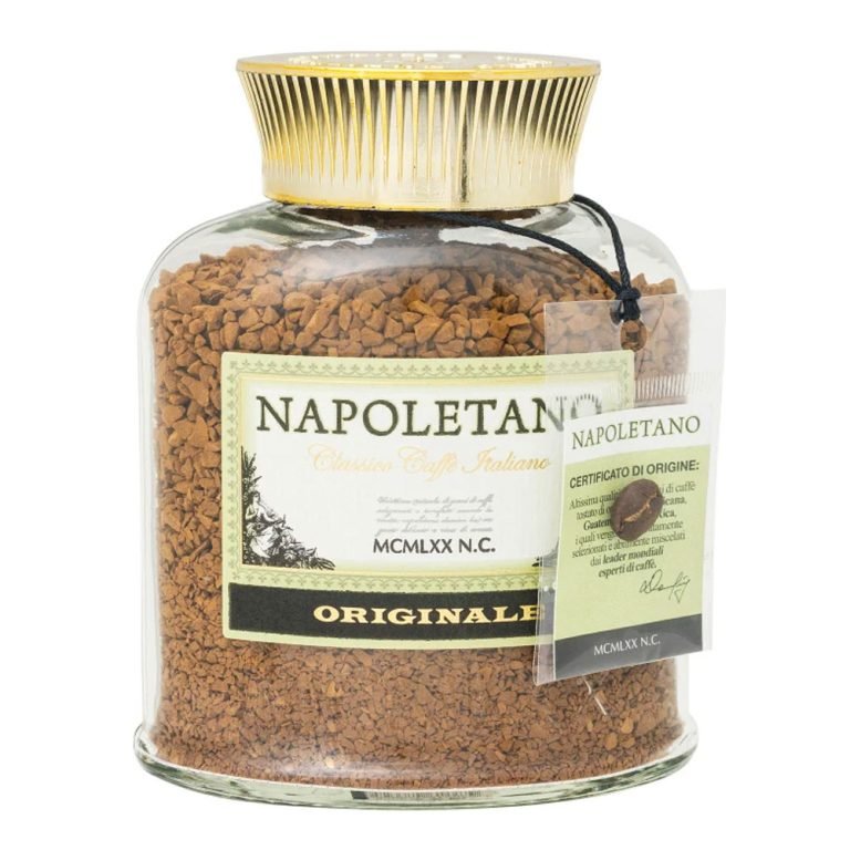 Napoletano Instant Coffee Originale, glass jar 100g - Herbs Collection ...